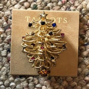 Talbots | Jewelry | Talbots Holiday Christmas Tree Brooch | Poshmark